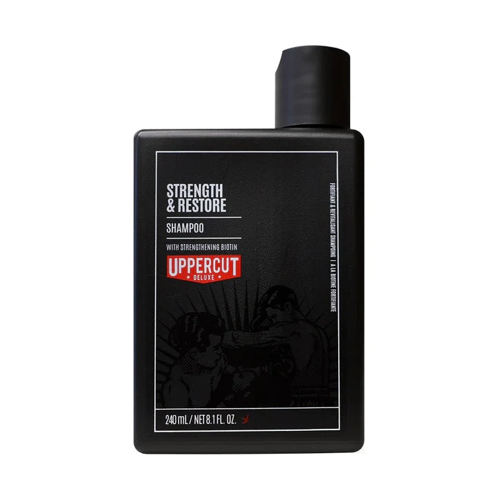 Strength and Restore Shampoo by Uppercut Deluxe – Denim & Smith Barbershops