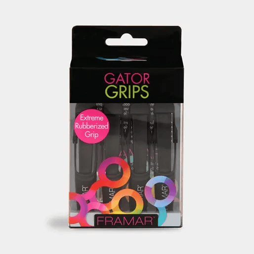 Black Gator Grip Clips - Set of 4 by Framar – Denim & Smith Barbershops